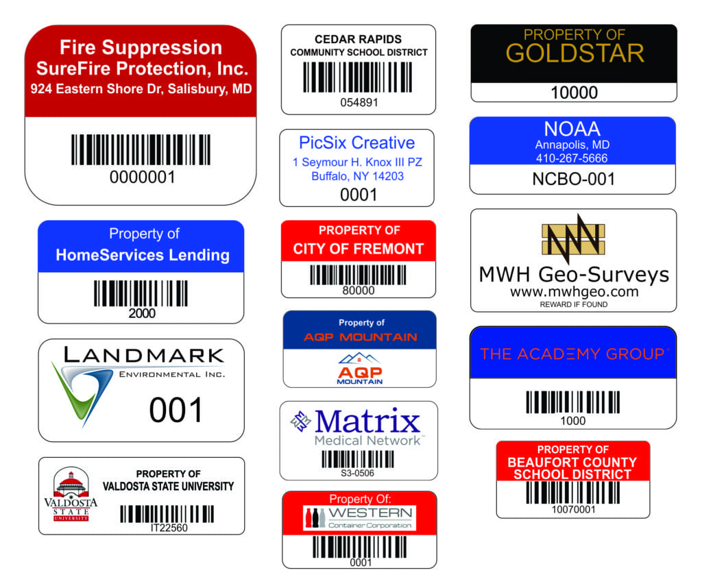 WEBSITE ASSET TAG PHOTOS group heavy duty | Strong Asset Tags