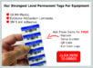 Permanent Tags For Equipment | Strong Asset Tags