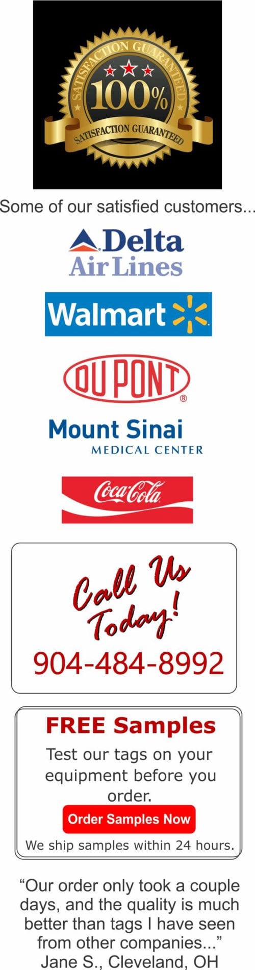 Permanent Labels For Equipment