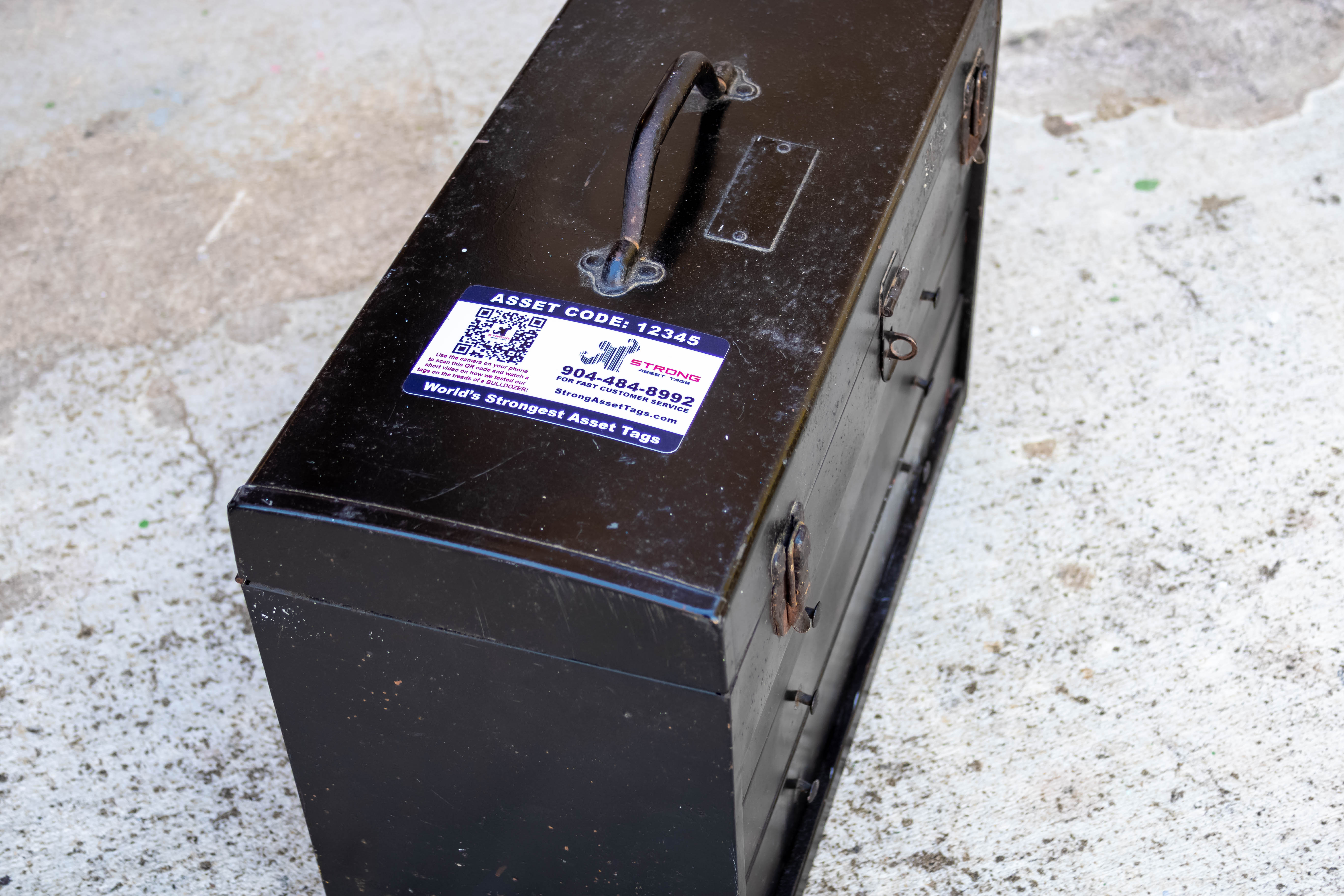 Serial Number Stickers | Serial Number Labels | Strong Asset Tags